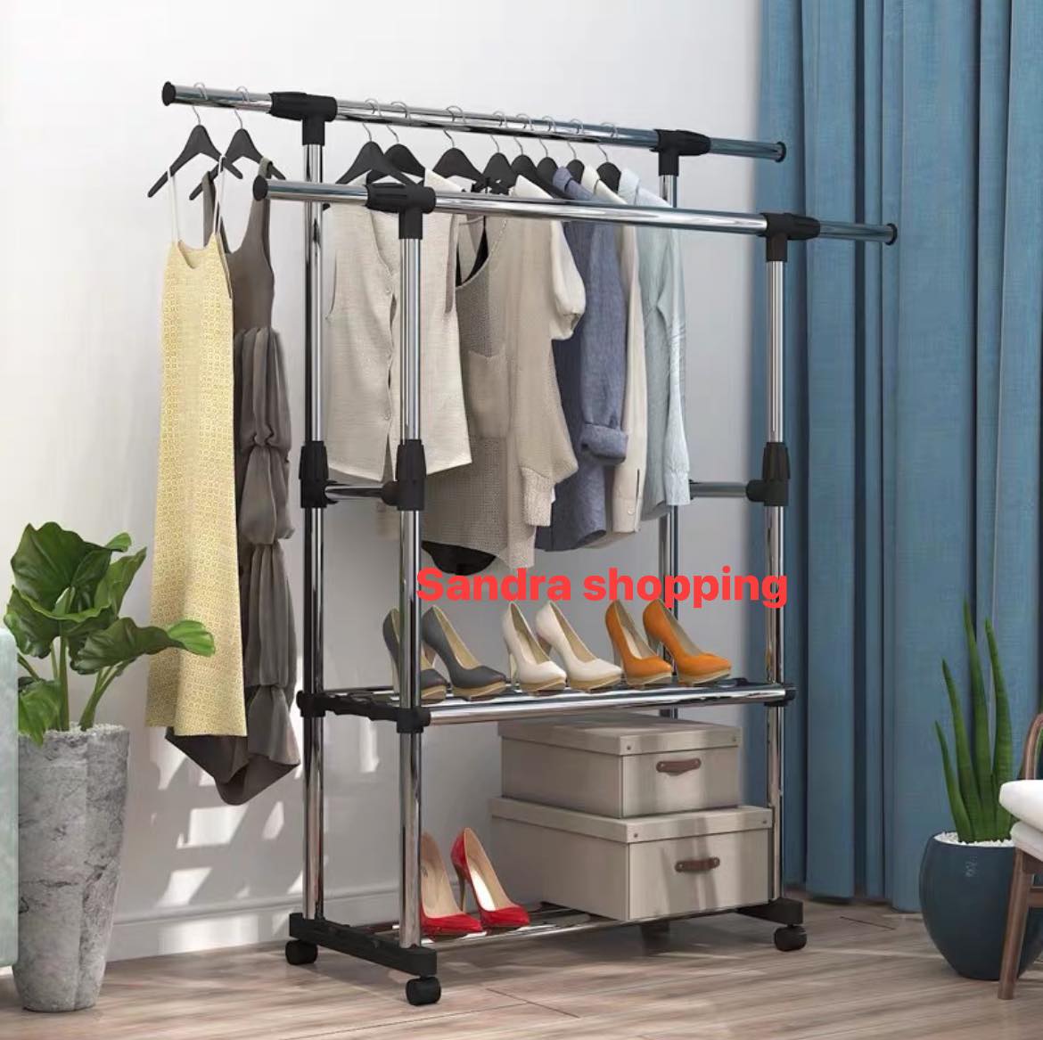 Stalak za odeću dupli stender - TROŠI SHOP